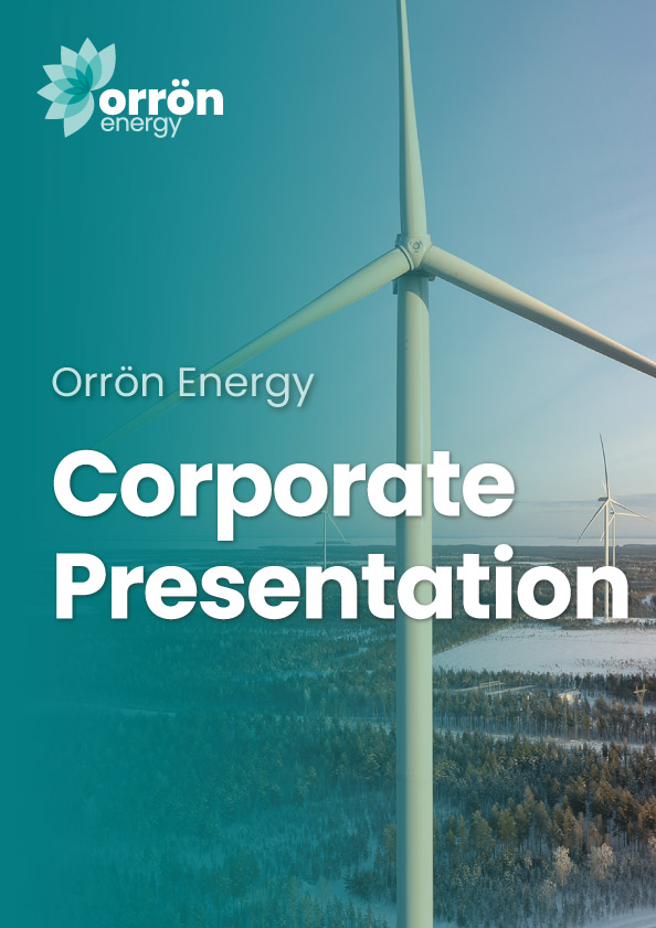 Orrön Energy, an independent, publicly listed renewable energy company