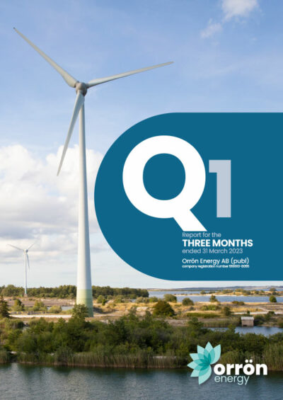 Orrön Energy, an independent, publicly listed renewable energy company