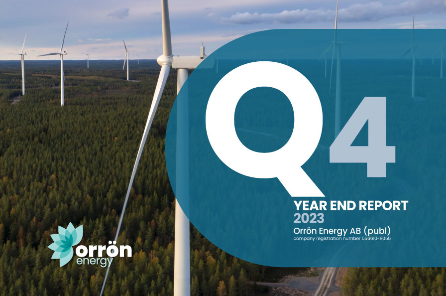 Year End Report 2023 - Orron Energy