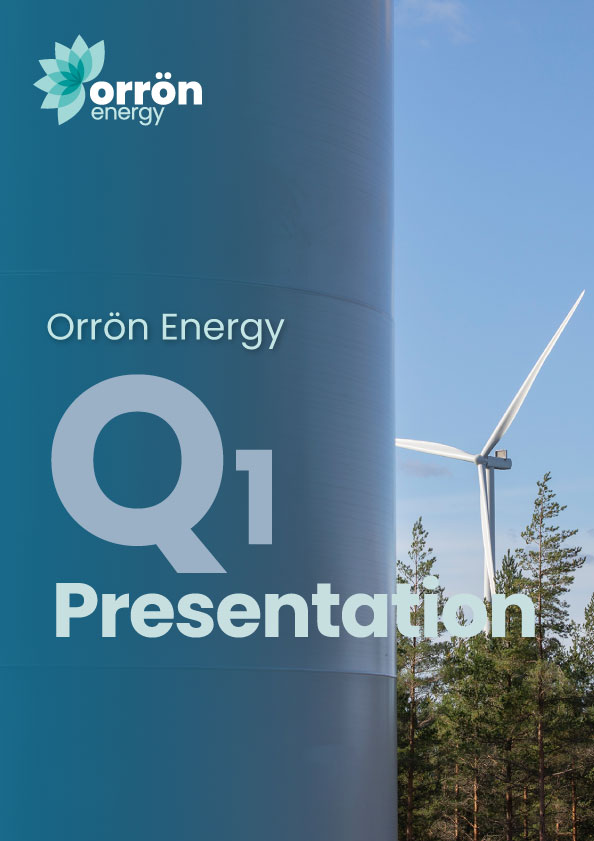 Orrön Energy, an independent, publicly listed renewable energy company
