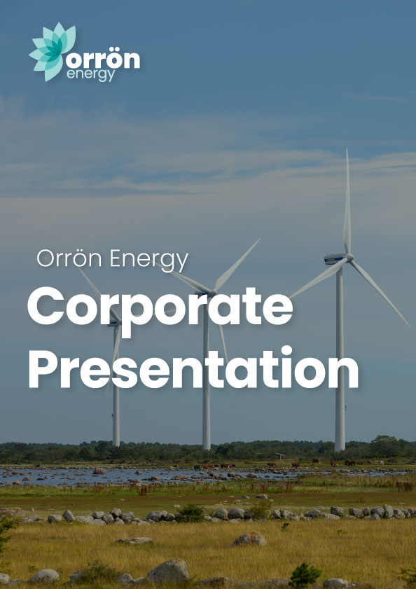 Orrön Energy, an independent, publicly listed renewable energy company
