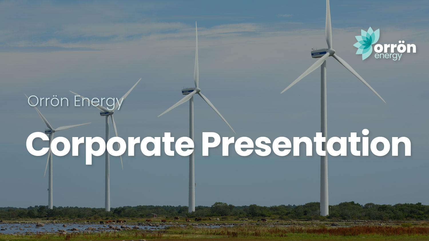 Financial Reports & Presentations - Orron Energy