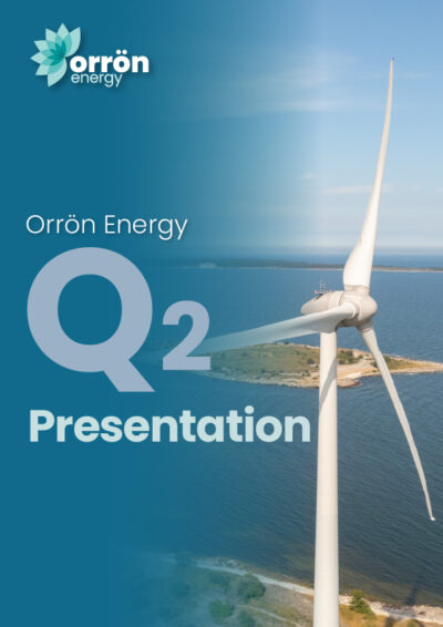 Orrön Energy, an independent, publicly listed renewable energy company