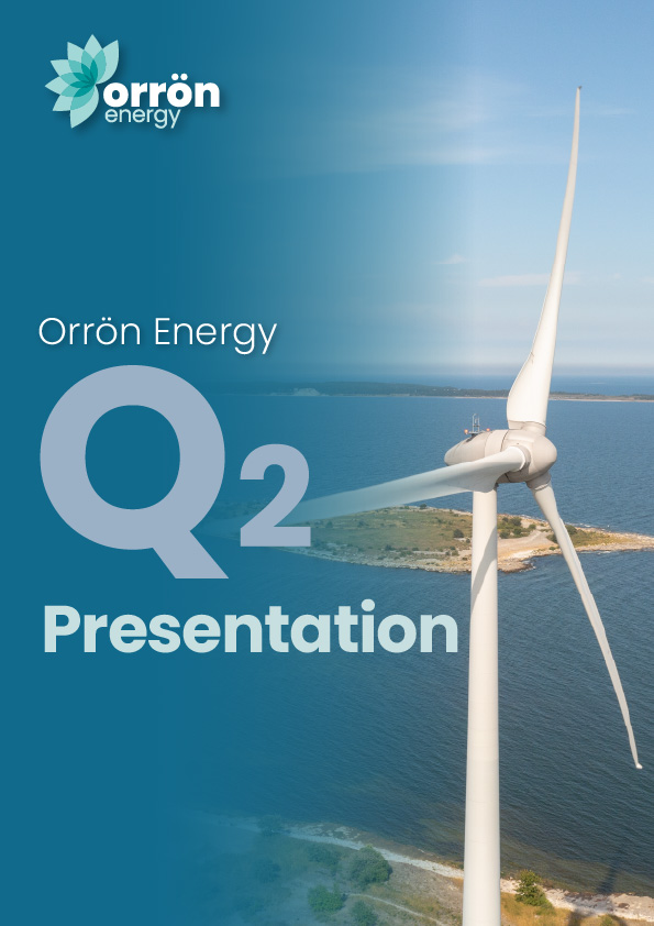 Orrön Energy, an independent, publicly listed renewable energy company