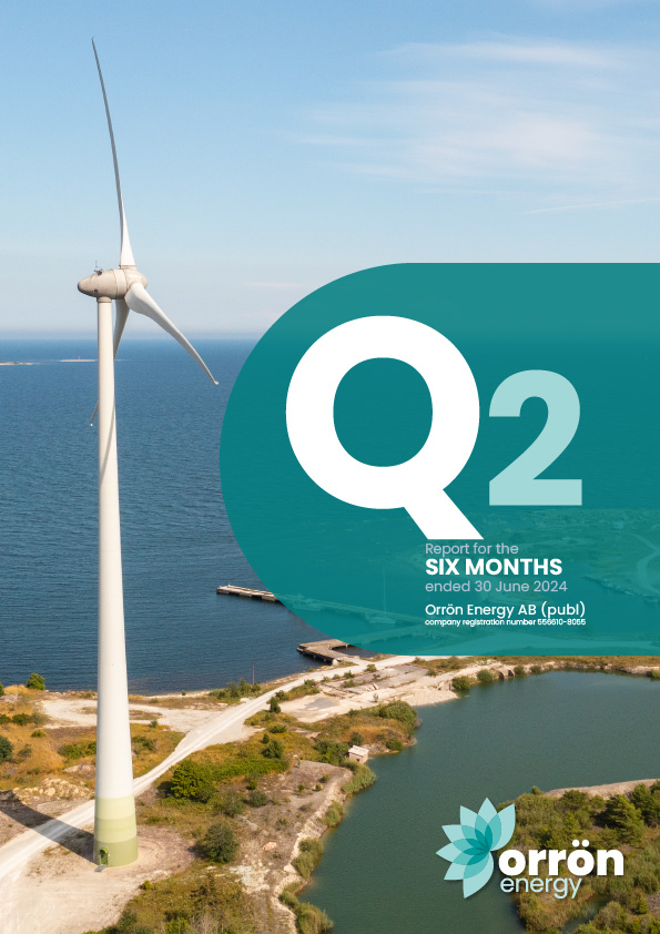 Orrön Energy, an independent, publicly listed renewable energy company