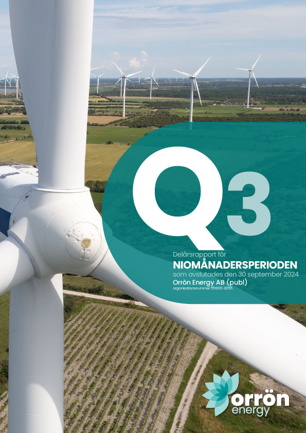 Orrön Energy, an independent, publicly listed renewable energy company