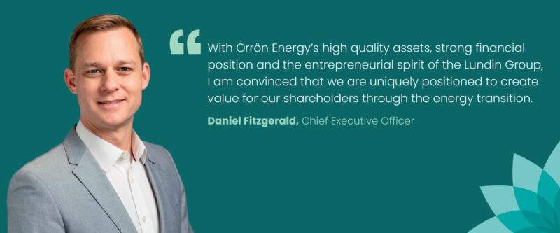 About us - Orron Energy